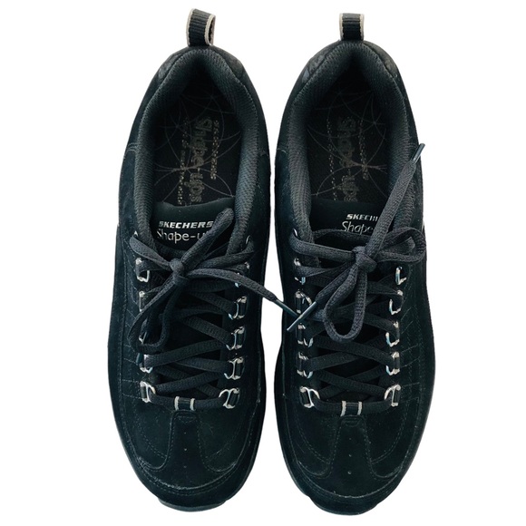 Skechers | Shoes | 4 Sale Skechers Shapeups Solid Black Shape Ups ...